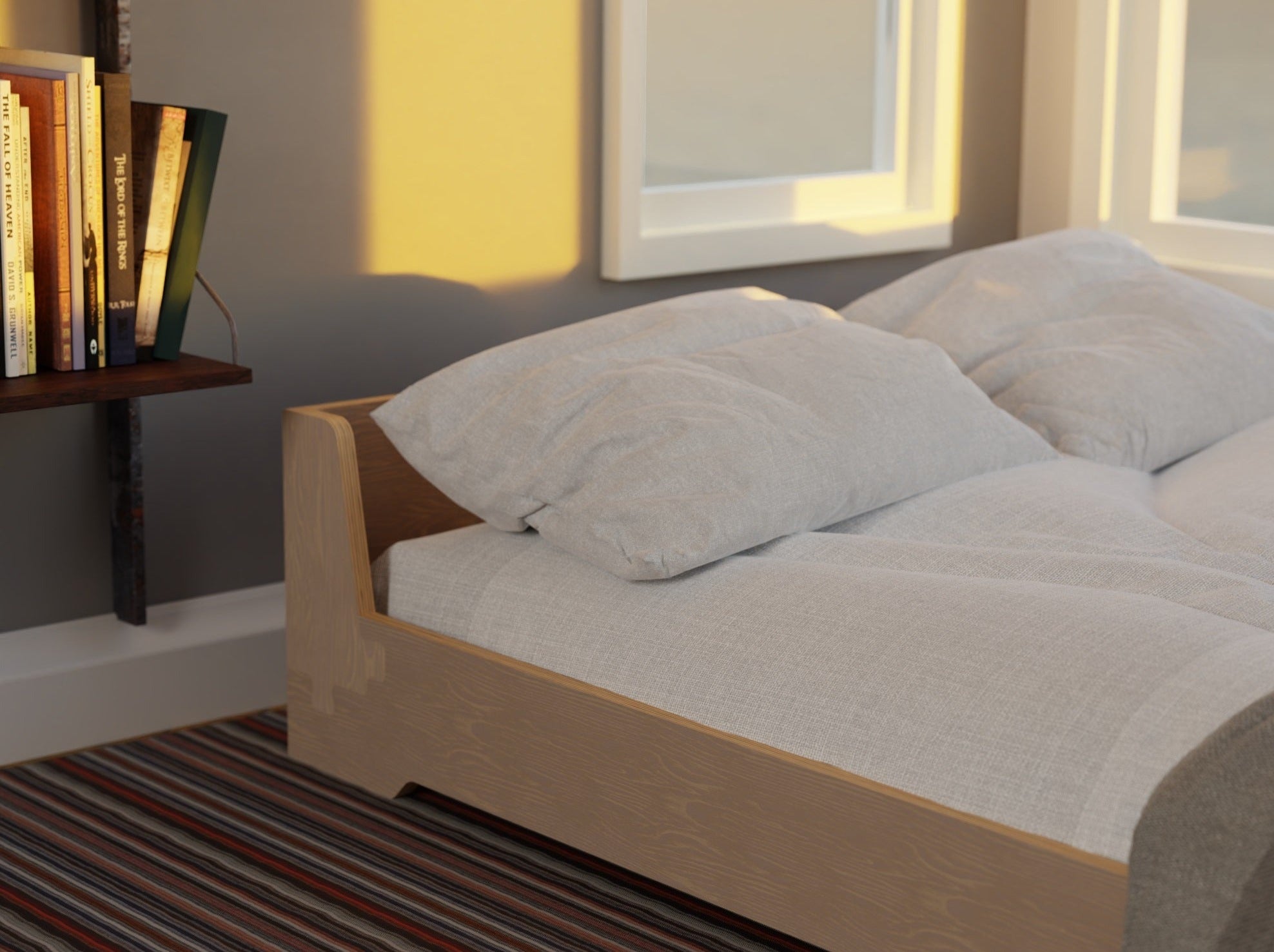 Flippable toddlers bed – Kitsmart Furniture Australia